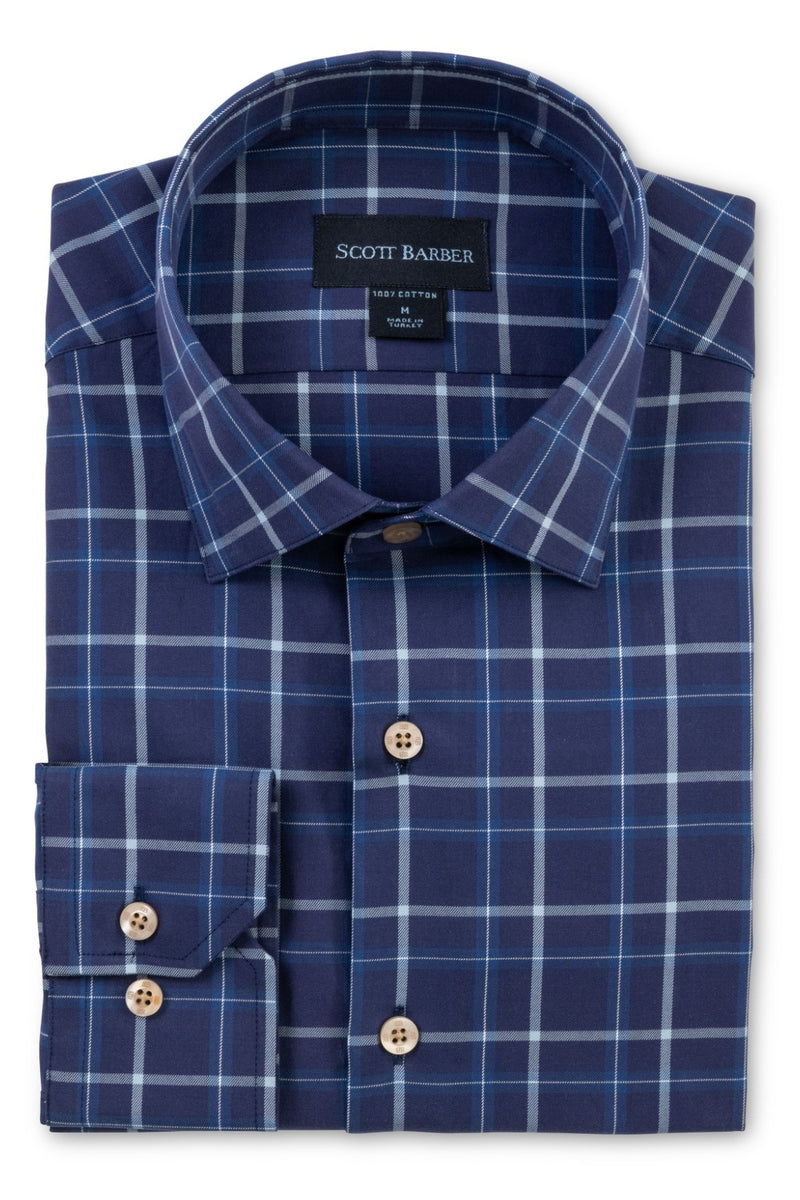 COMPACT TWILL PLAID SPORT SHIRT – Sassanova / Nova Man