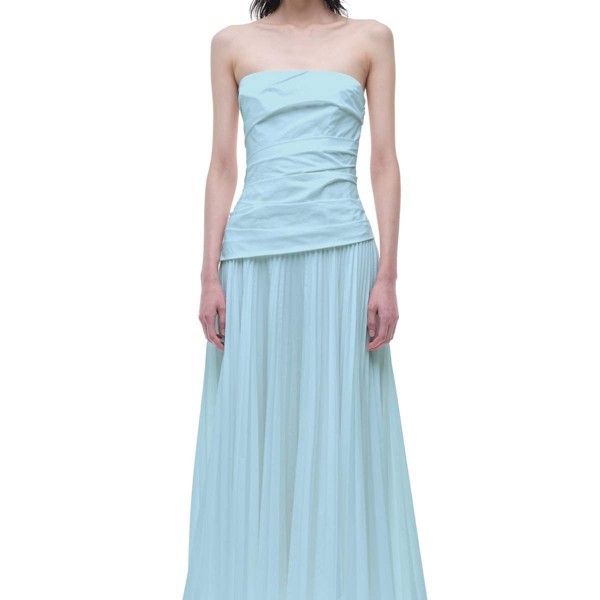 ARIE STRAPLESS BUSTIER MIDI DRESS – Sassanova / Nova Man