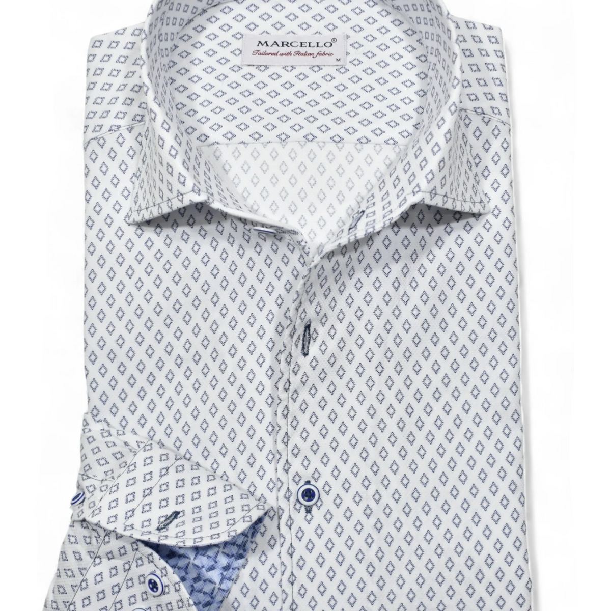 LONG SLEEVE DIAMOND DRESS SHIRT – Sassanova / Nova Man