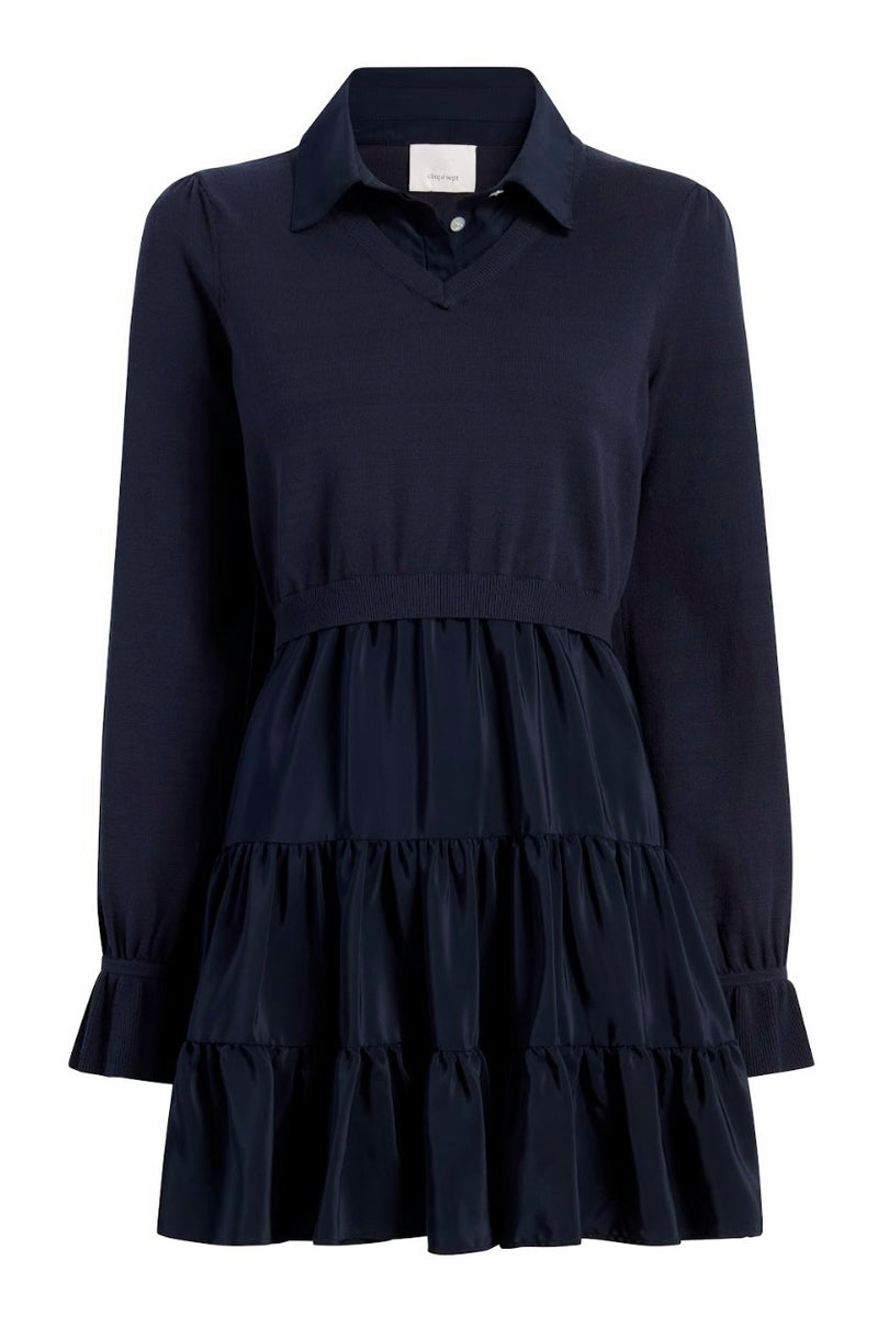 KNIT COMBO LUCIANA DRESS – Sassanova / Nova Man