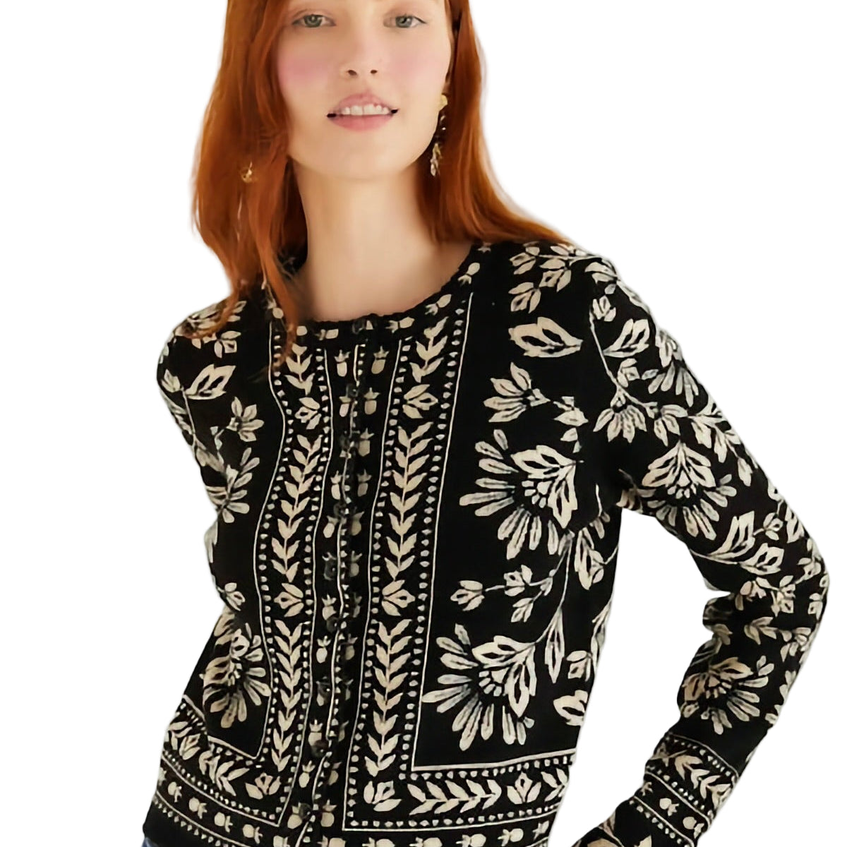 FLOWER BLOOM KNIT CARDIGAN – Sassanova / Nova Man