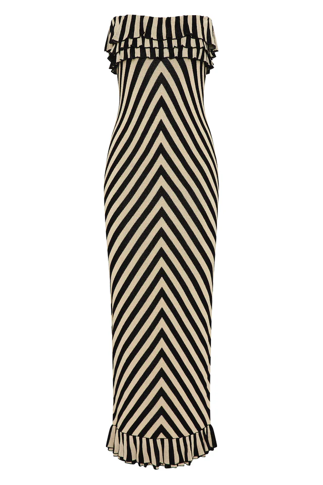 MILES STRAPLESS DRESS – Sassanova / Nova Man