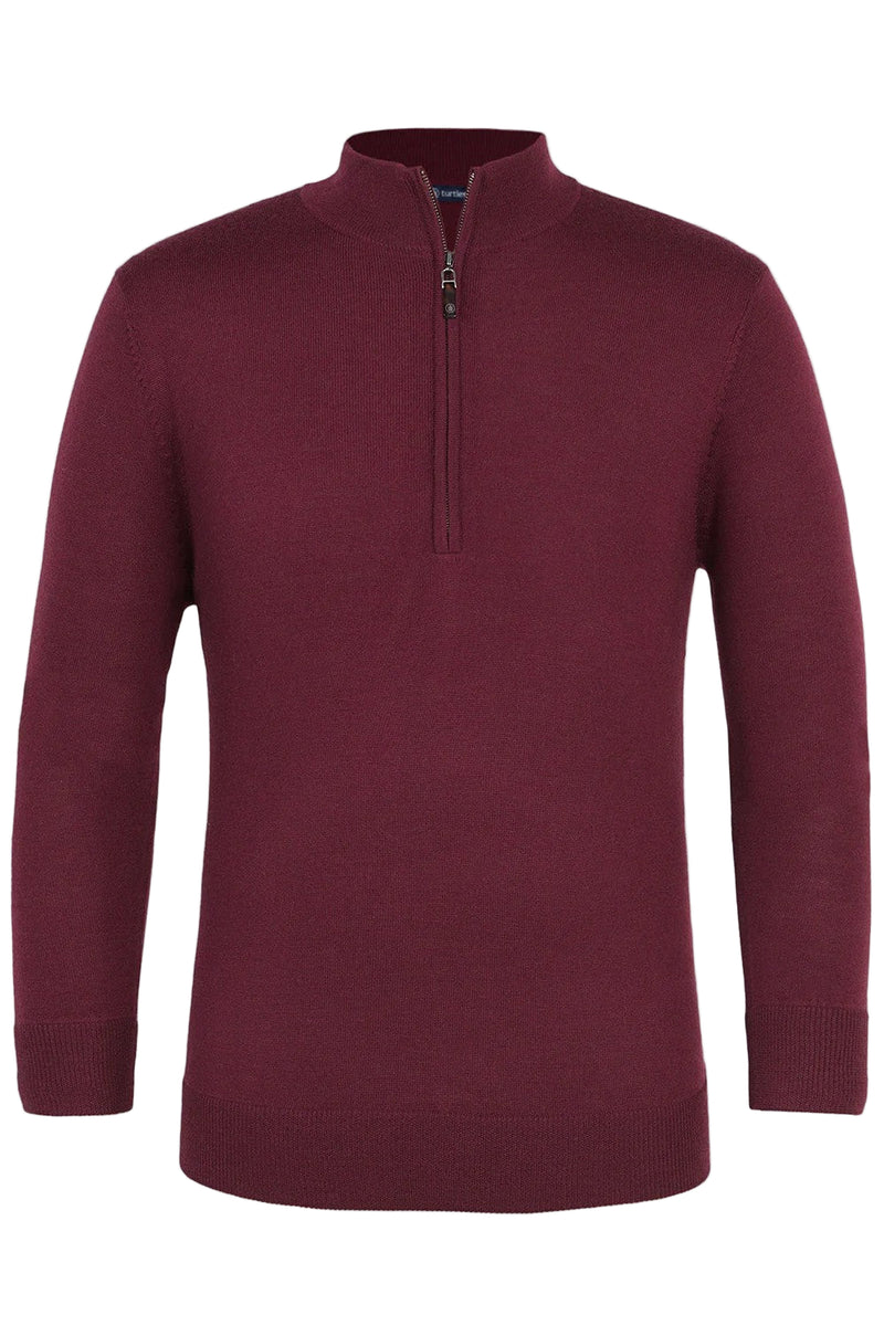 MARSHALL MERINO 1/4 ZIP SWEATER – Sassanova / Nova Man